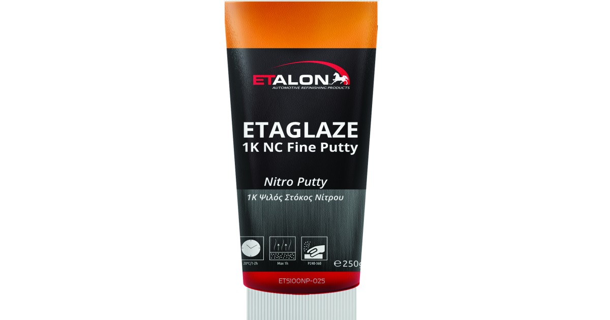 ETALON NITRO KOMBI KIT 1K- ETAGLAZE NC FINE PUTTY grey/green 250gr